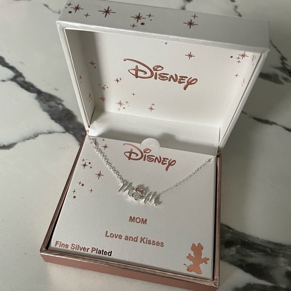 Disney | Jewelry | Nib Disney Minnie Mouse Mom Necklace | Poshmark
